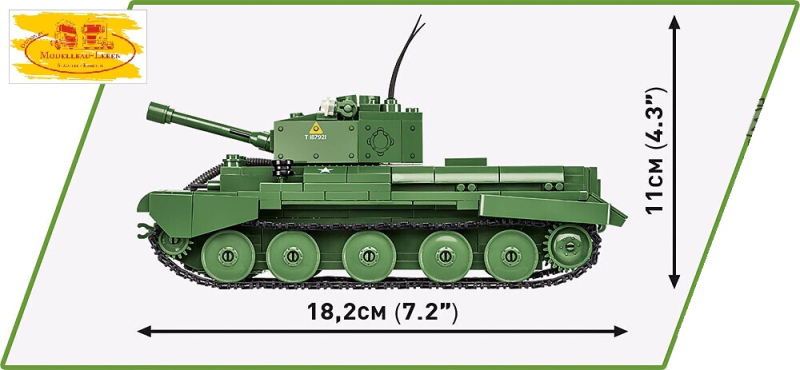 Cobi 2269 Historical Collection World War II Cromwell Mk.IV Bausatz 544 ...